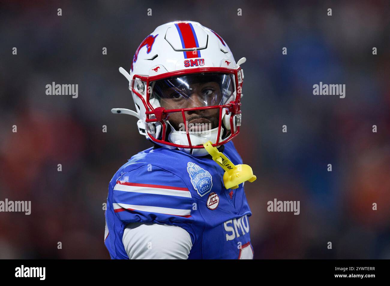 Southern Methodist Mustangs safety Ahmaad Moses (3) during the ACC ...