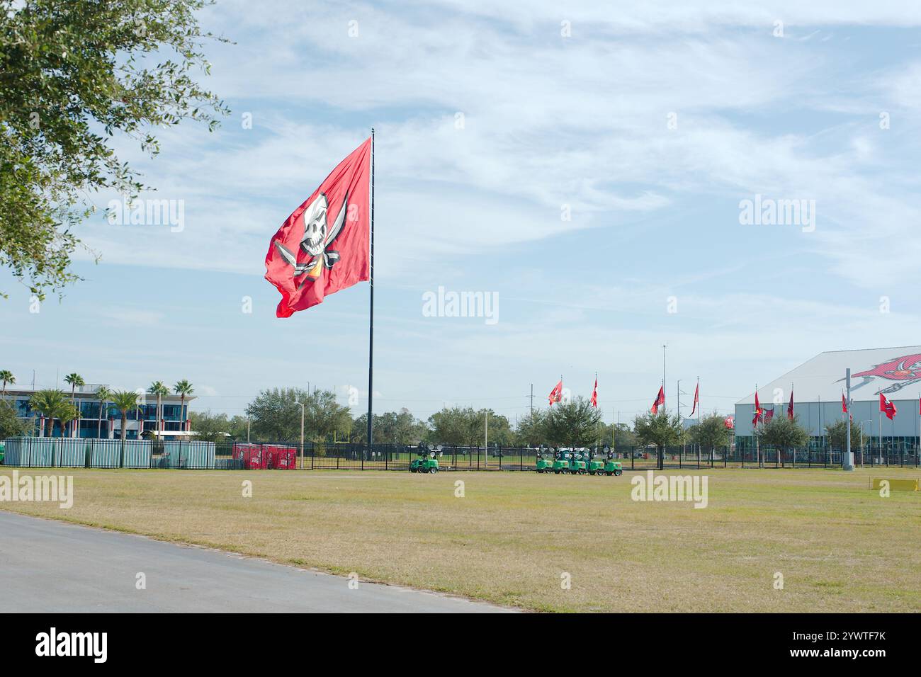 Editorial Use Only December 10, 2024.Tampa, FL, USA. Early afternoon ...