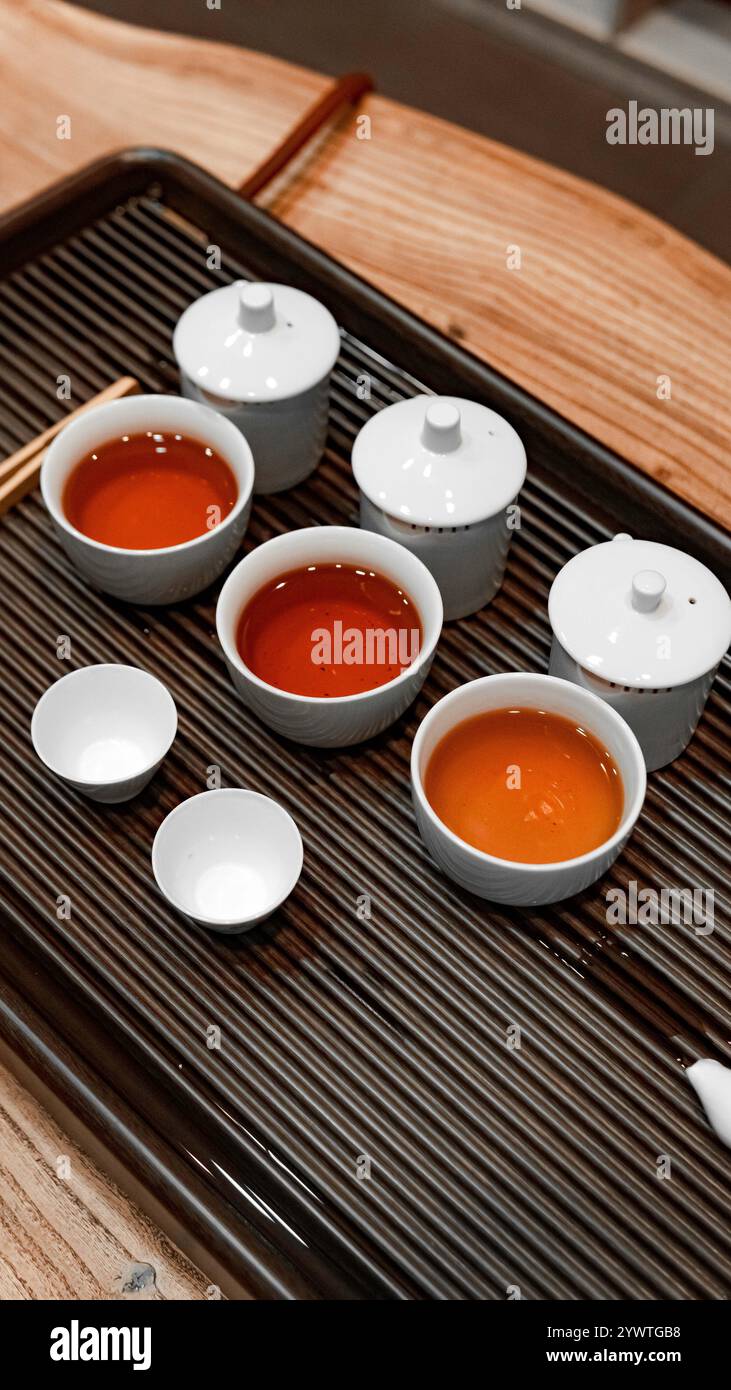 A Diverse Array of Assorted Tea Varieties Featured in a Traditional ...