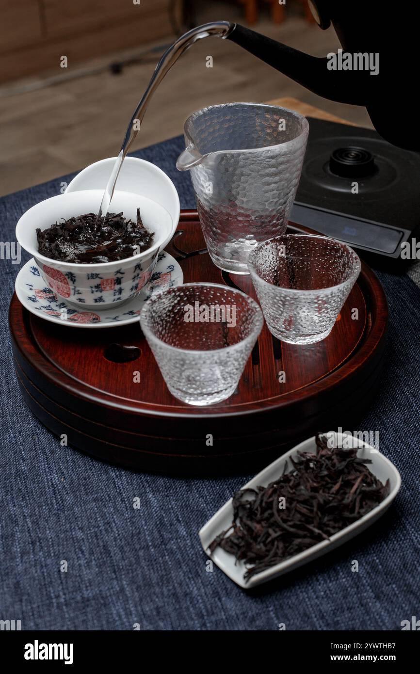 Creating an Artisan Tea Brewing Setup with Specialty Glassware and ...
