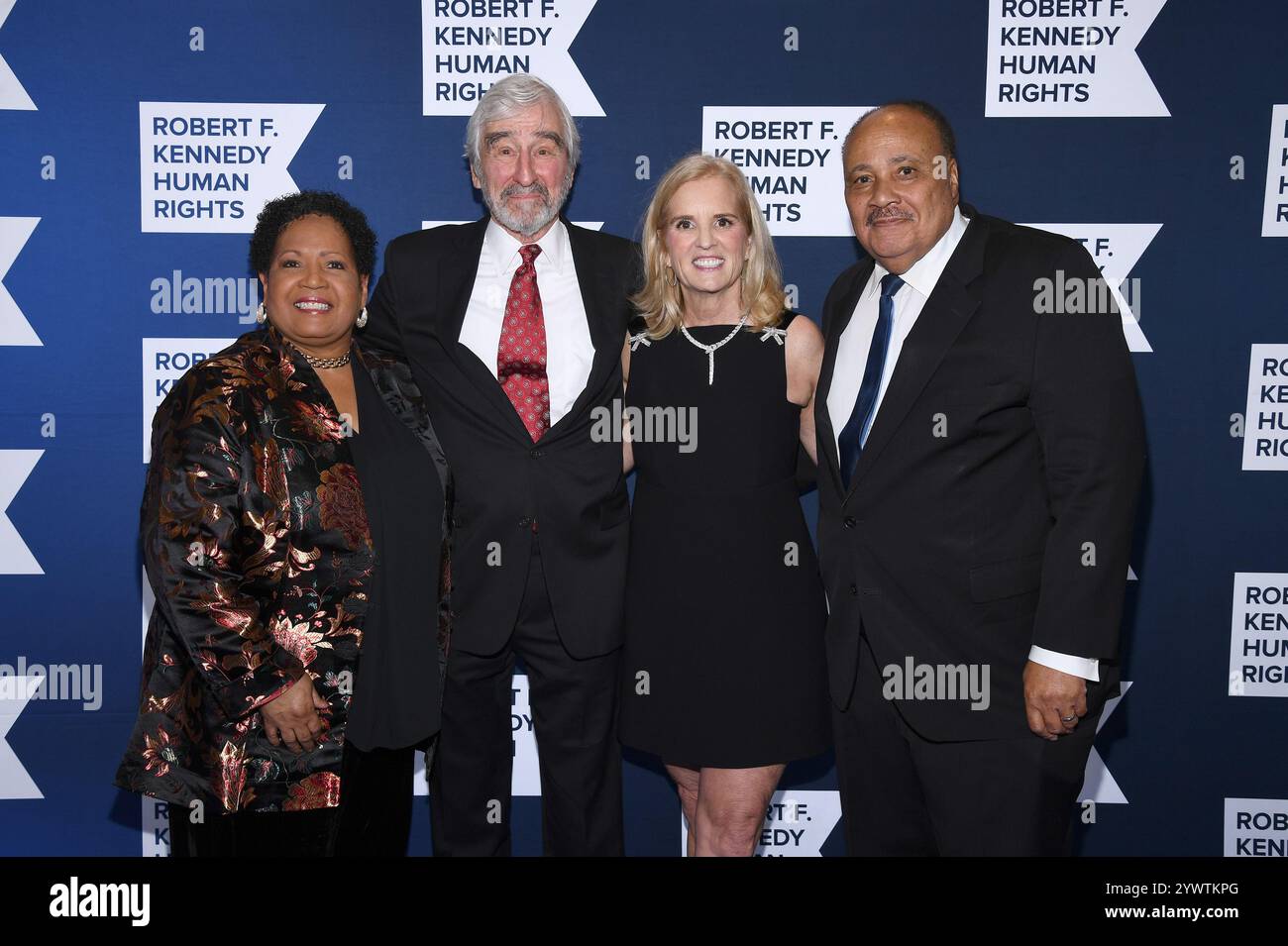 New York, USA. 11th Dec, 2024. (L-R) Reena Evers-Everette, actor Sam ...