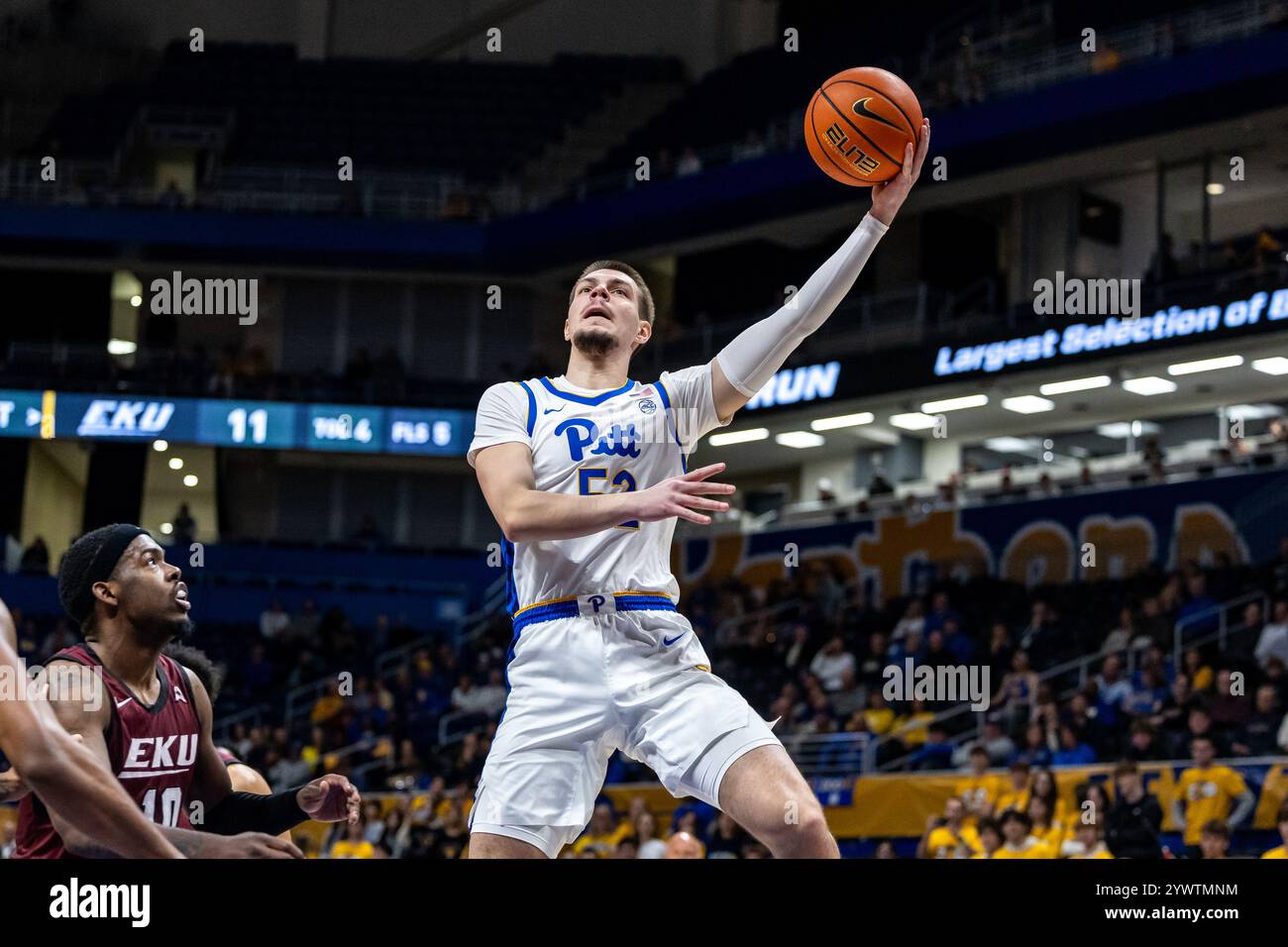 Pittsburgh, Pennsylvania, USA. 11th Dec, 2024. Pitt Panthers guard ...