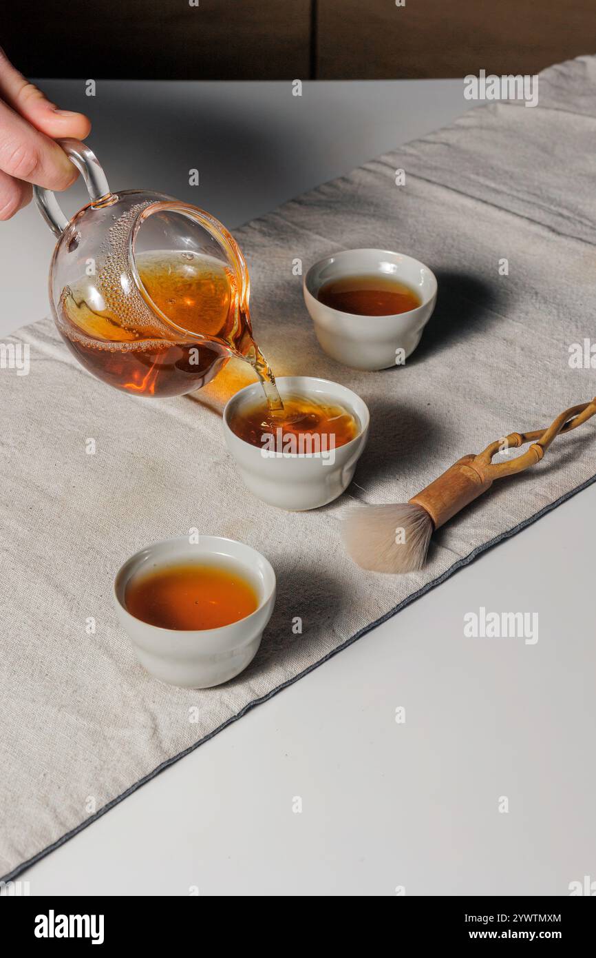Experience the Aromatic Tea Pouring Ritual set in an Elegant and ...