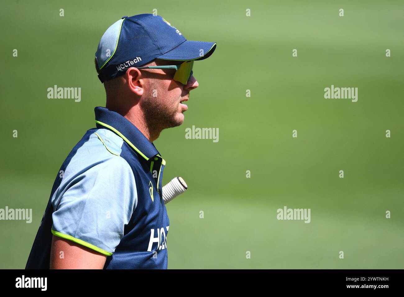 Brisbane, Australia. 12th Dec, 2024. Josh Hazelwood looks on during ...