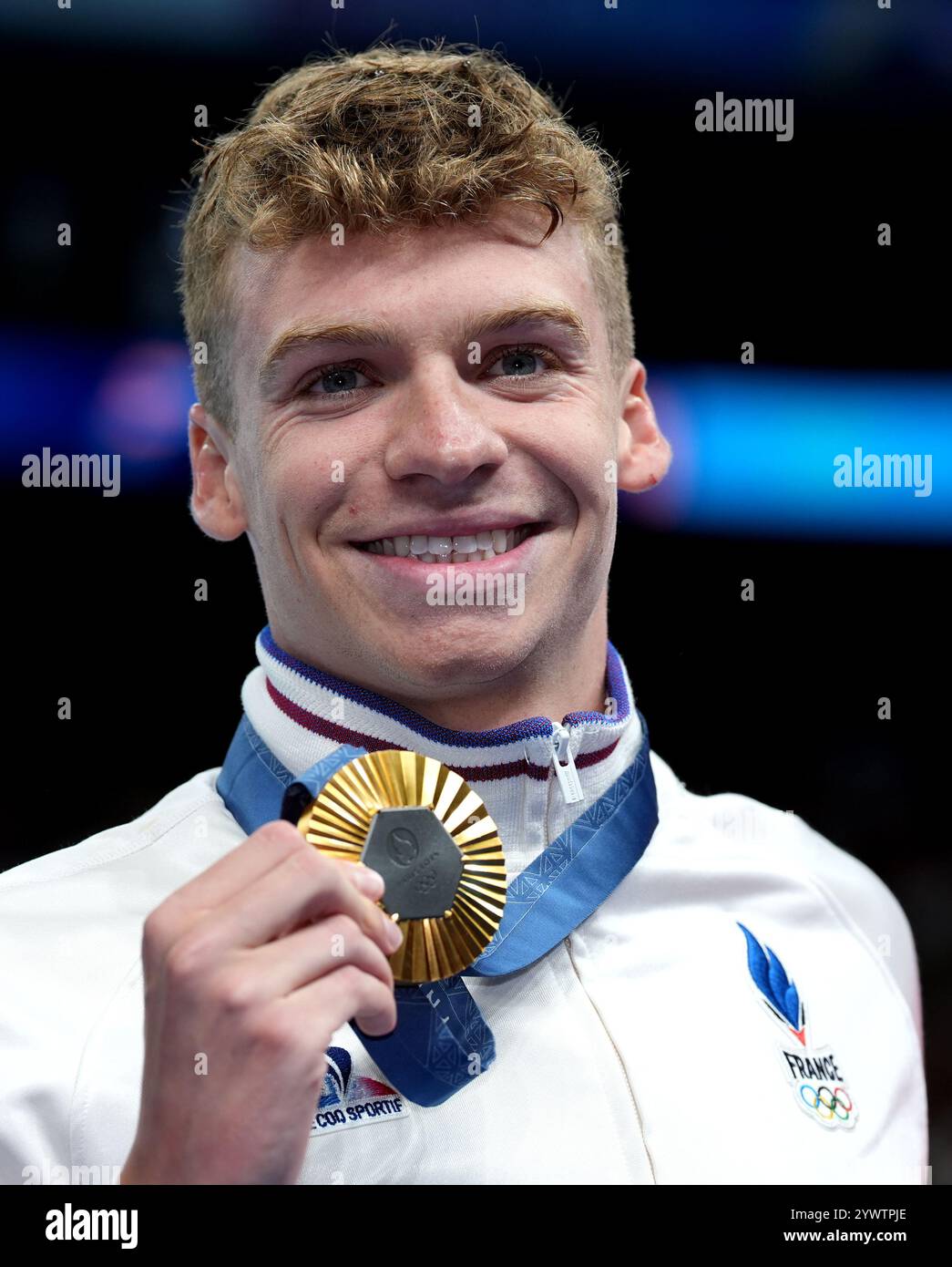 File photo dated 28-07-2024 of France's Leon Marchand. Paris was at the ...