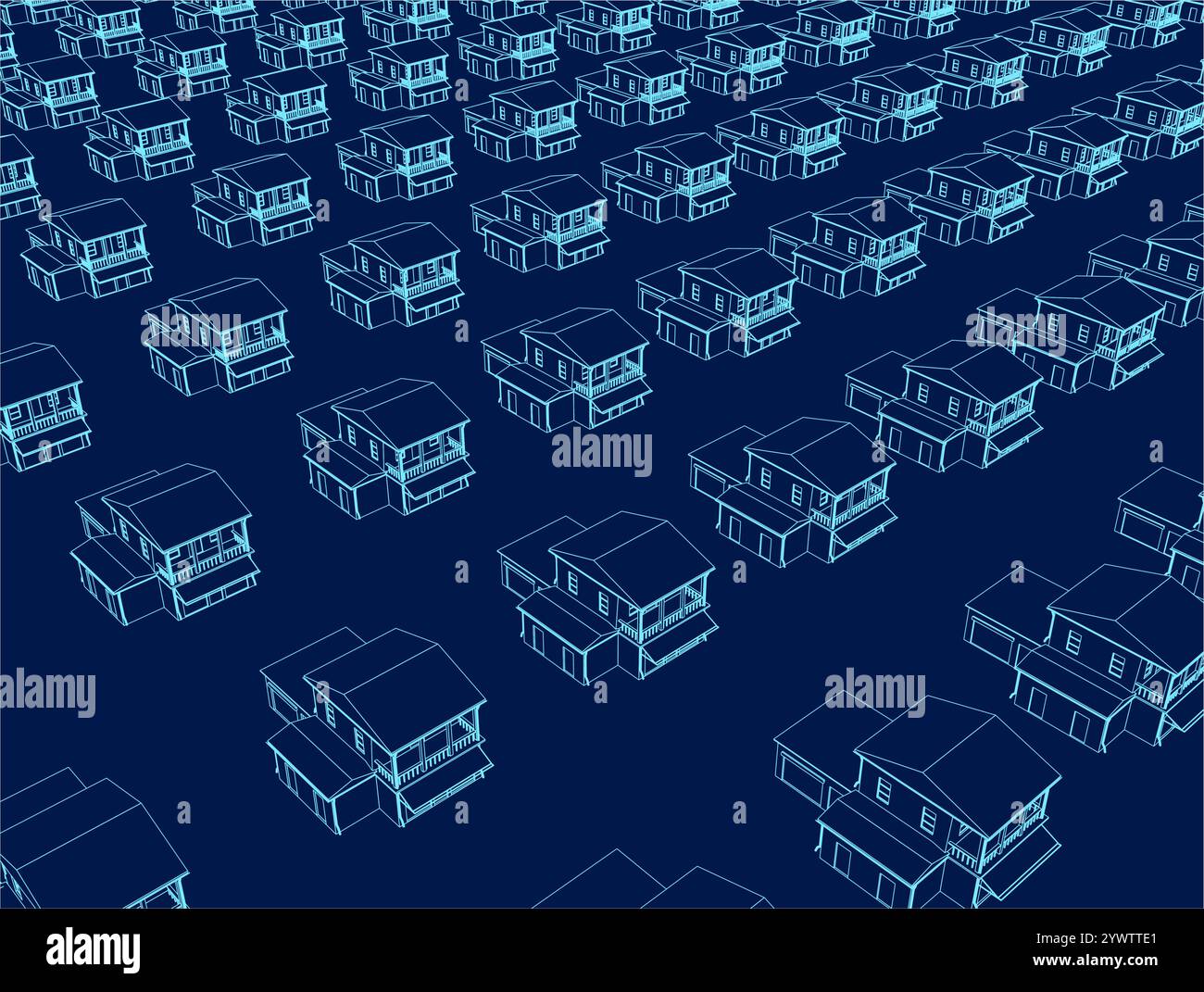 Crowded town square Stock Vector Images - Alamy