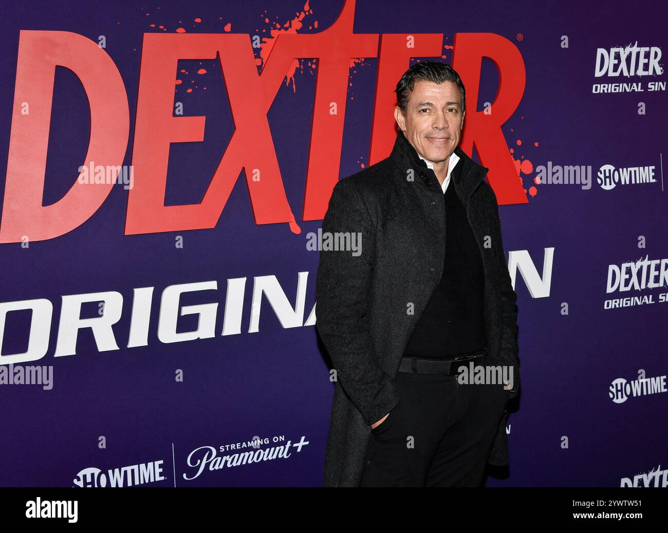 Al Coronel attends the premiere of the Showtime drama series "Dexter ...