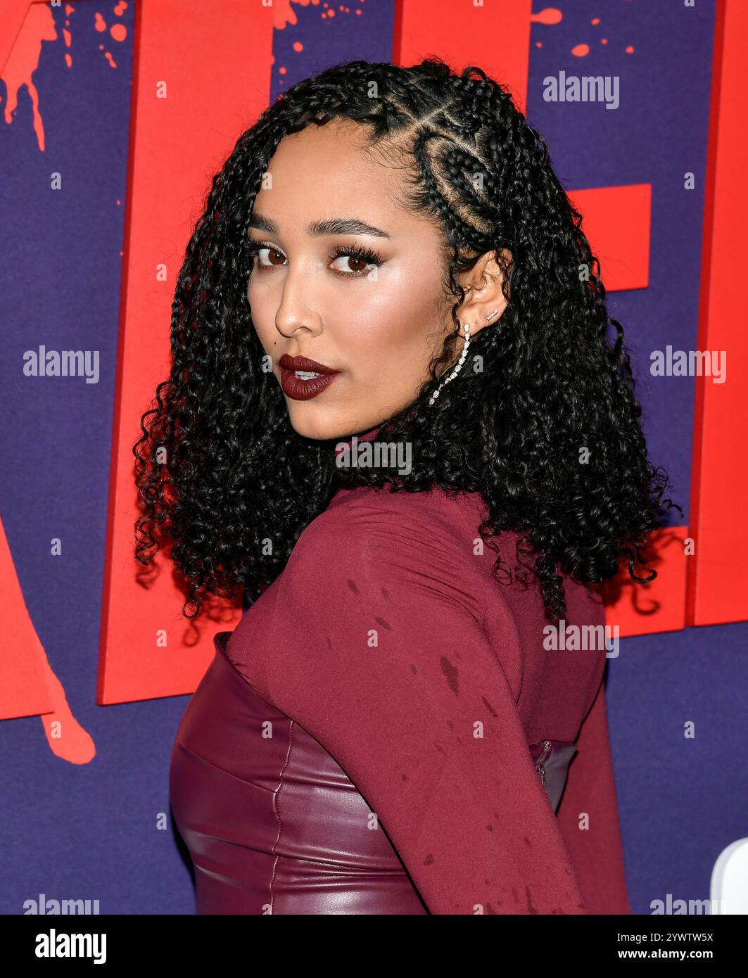 Raquel Justice attends the premiere of the Showtime drama series ...