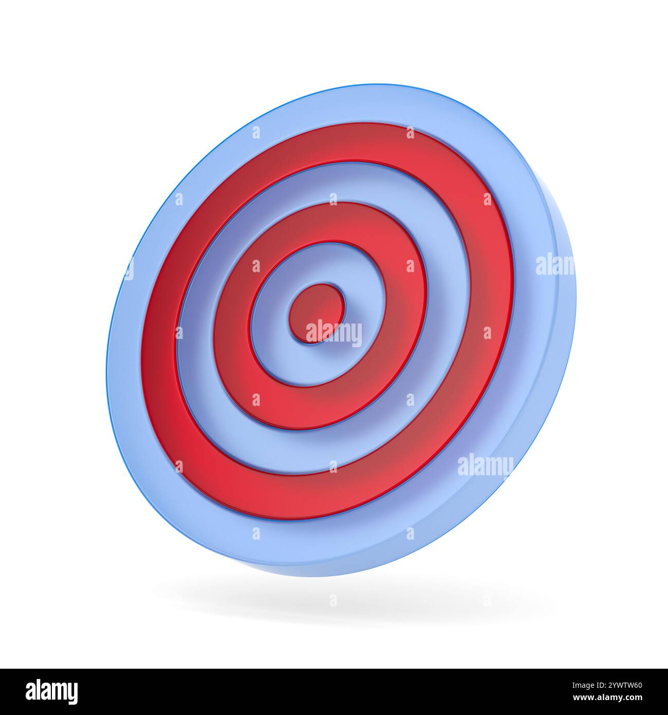 Dart on white background. Isolated 3D illustration Stock Photo - Alamy