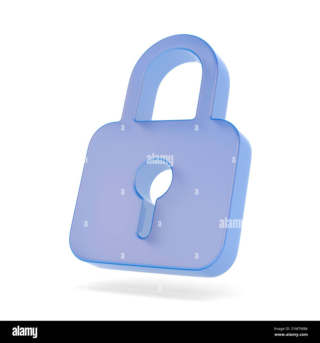 Security shield with padlock illustration Cut Out Stock Images ...