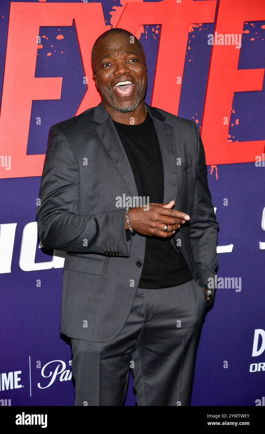 Reno Wilson attends the premiere of the Showtime drama series "Dexter ...
