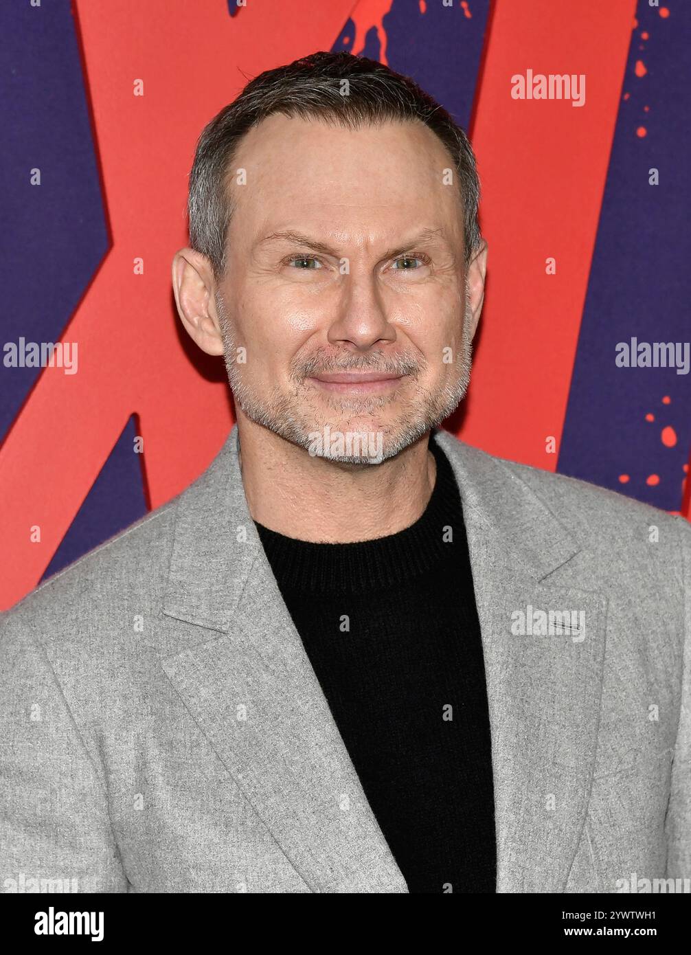 Christian Slater attends the premiere of the Showtime drama series ...