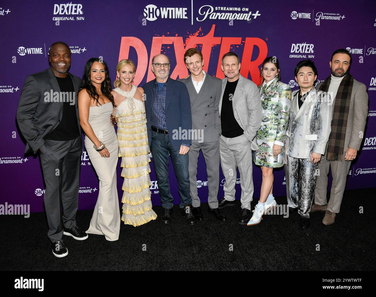 Reno Wilson, from left, Christina Milian, Sarah Michelle Gellar, Clyde ...