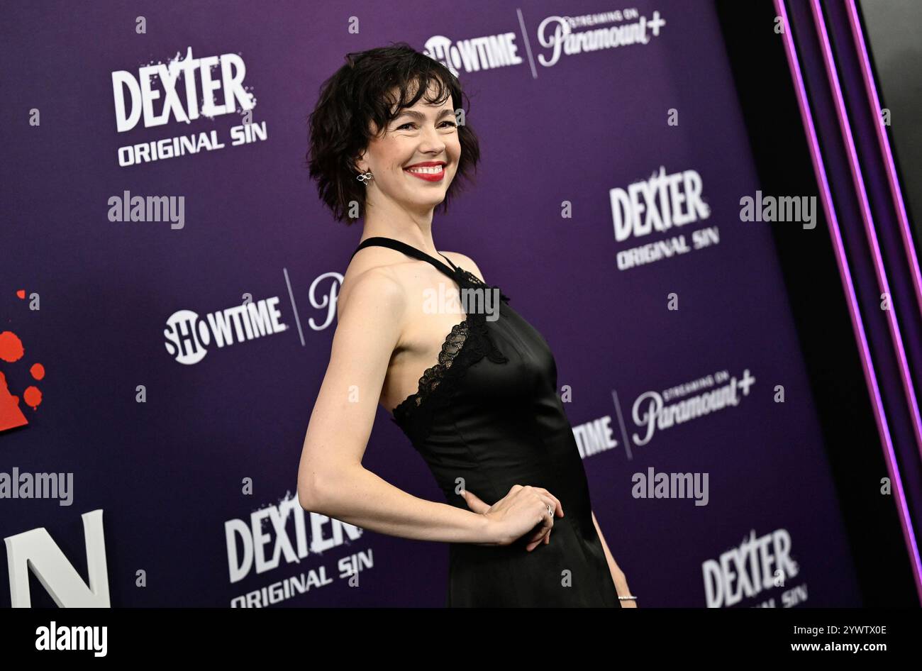 Brittany Allen attends the premiere of the Showtime drama series ...