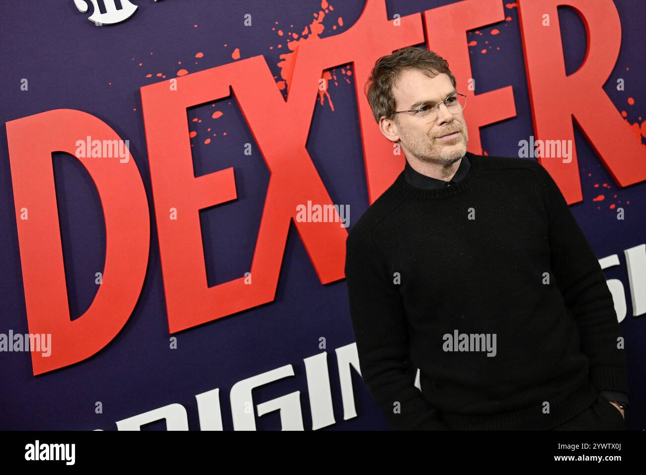 Michael C. Hall attends the premiere of the Showtime drama series ...