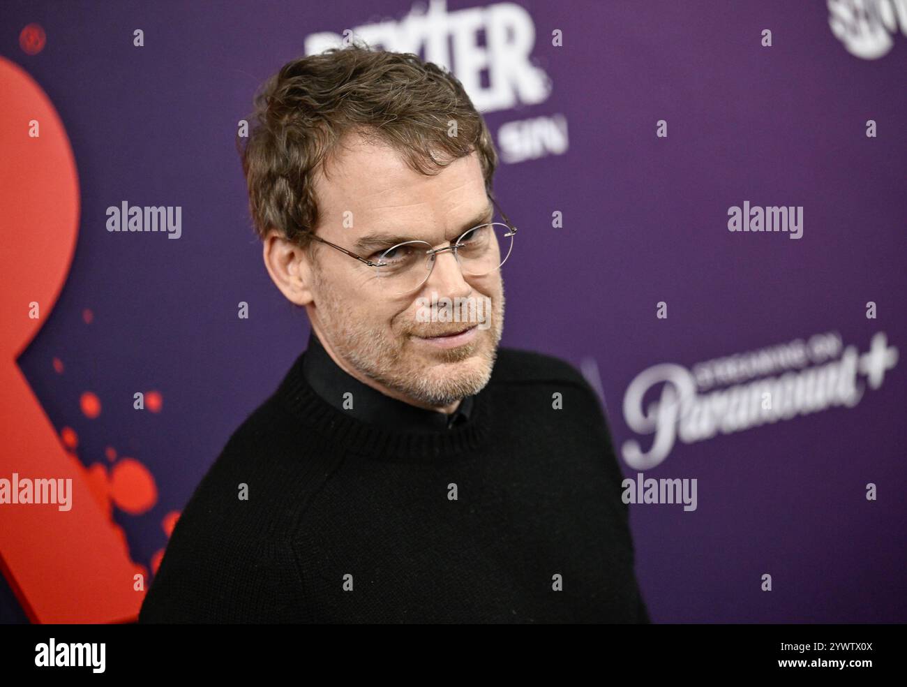 Michael C. Hall attends the premiere of the Showtime drama series ...