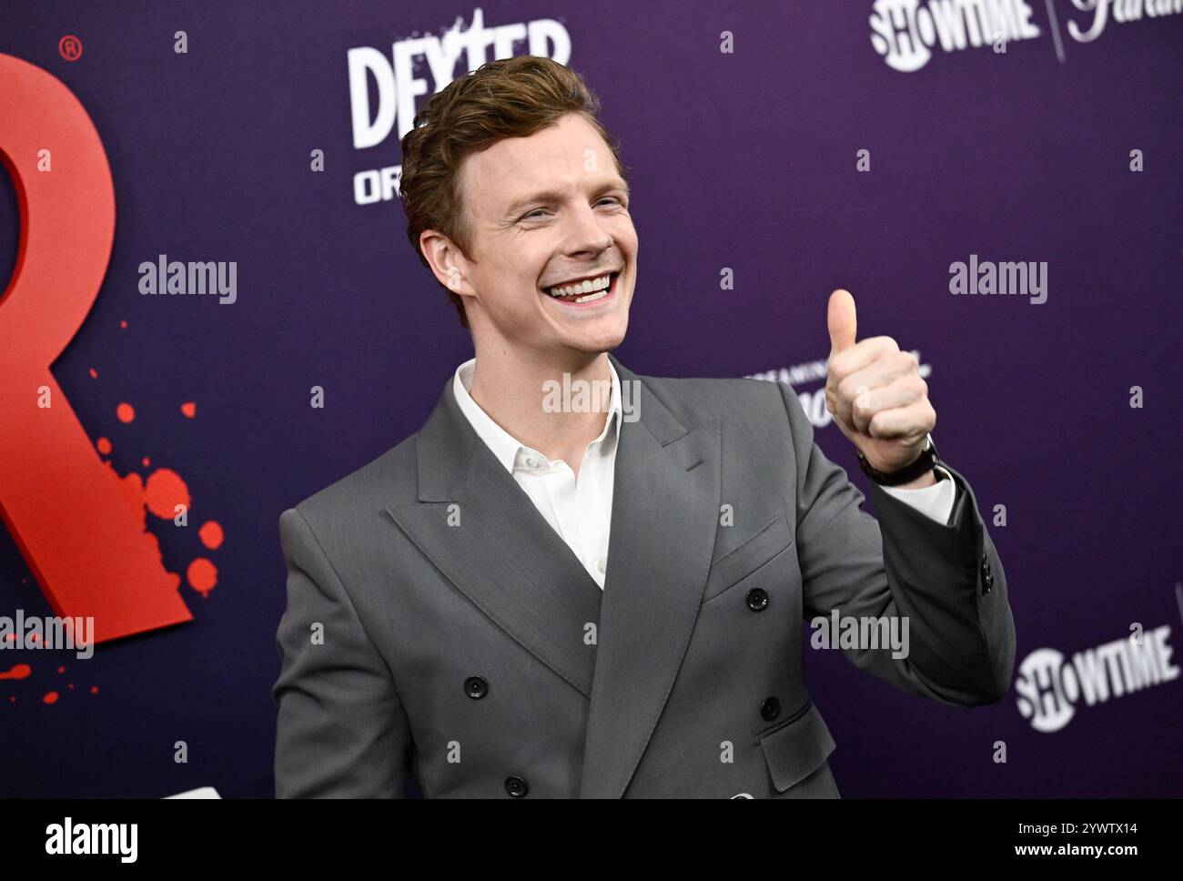 Patrick Gibson attends the premiere of the Showtime drama series ...