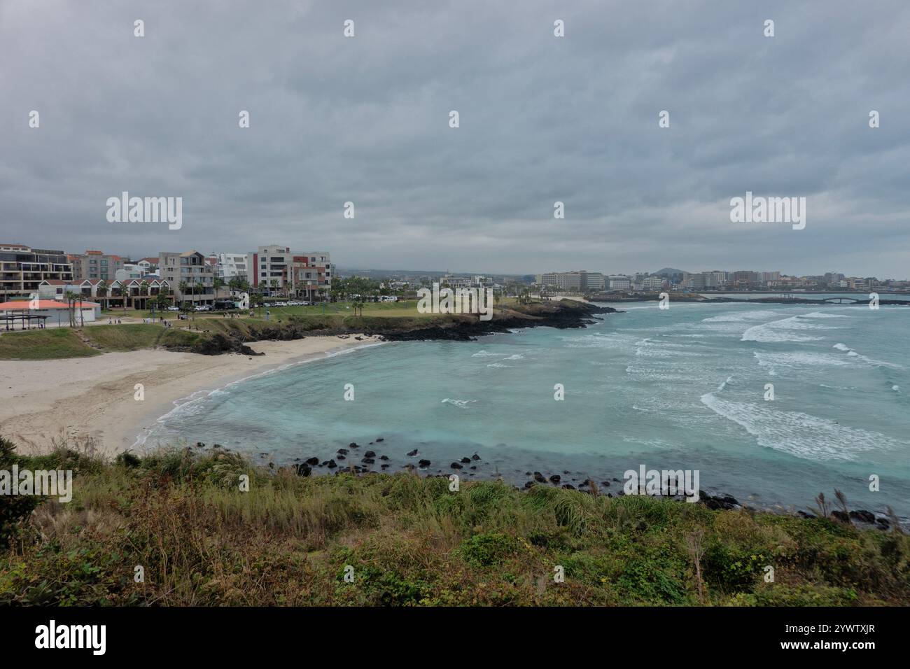 Hamdeok beach seoubong peak hi-res stock photography and images - Alamy