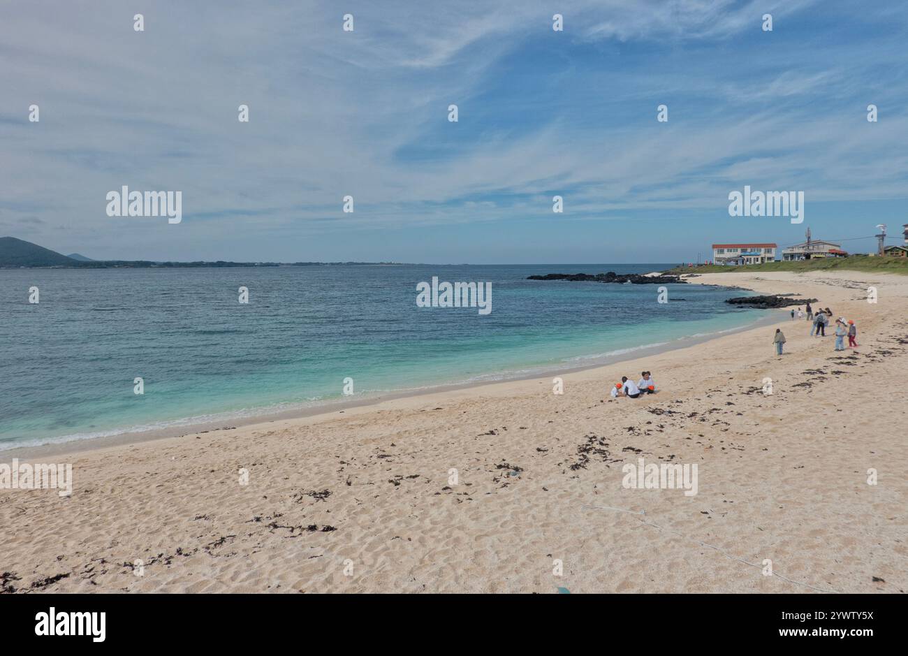Beautiful Hongjodangoe (Sanho) Beach, Udo Island, Jeju, South Korea ...