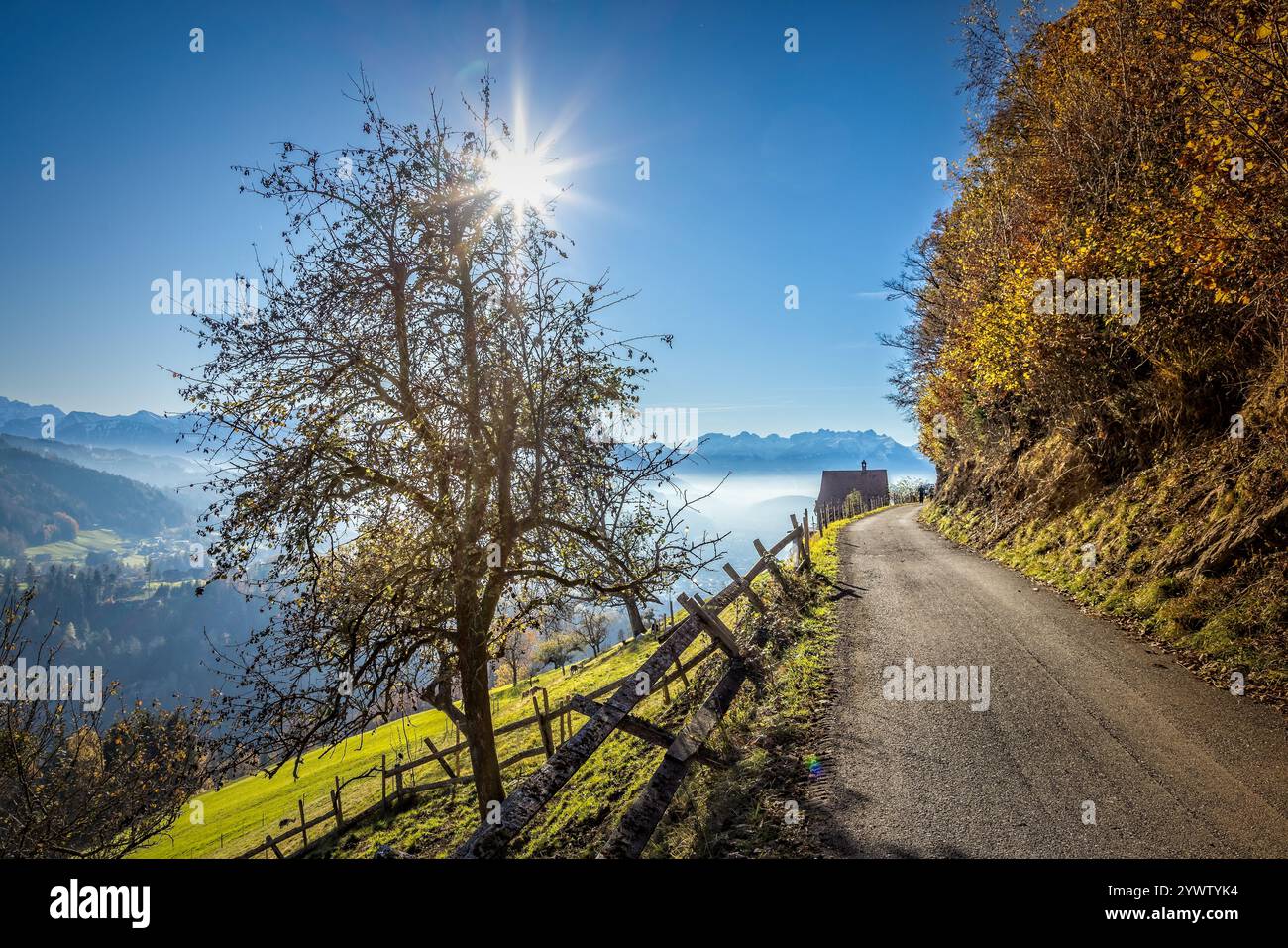 Panoramic alpine view in austria hi-res stock photography and images ...