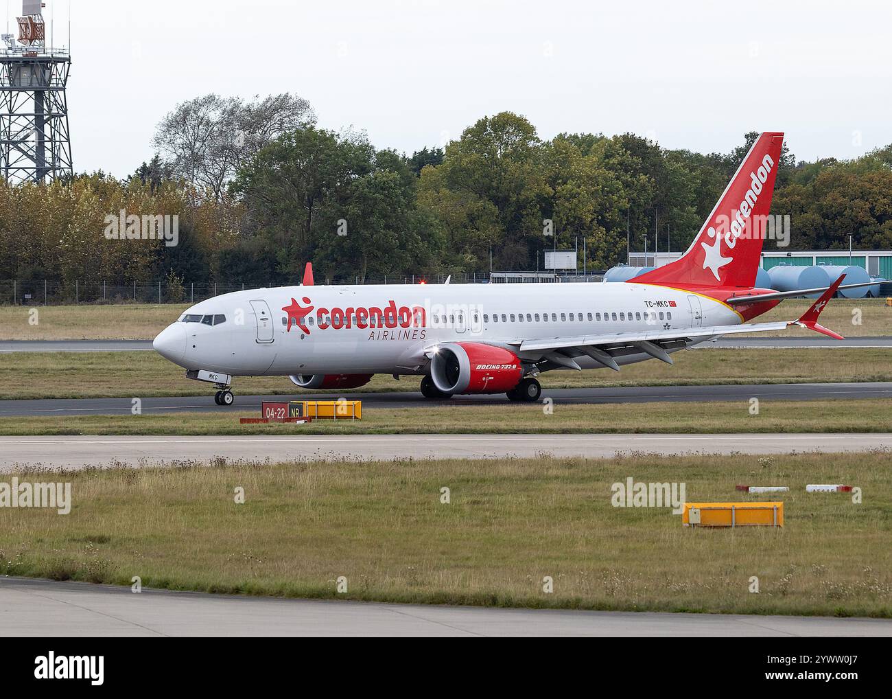 Corendon Airlines London Stansted Stock Photo - Alamy