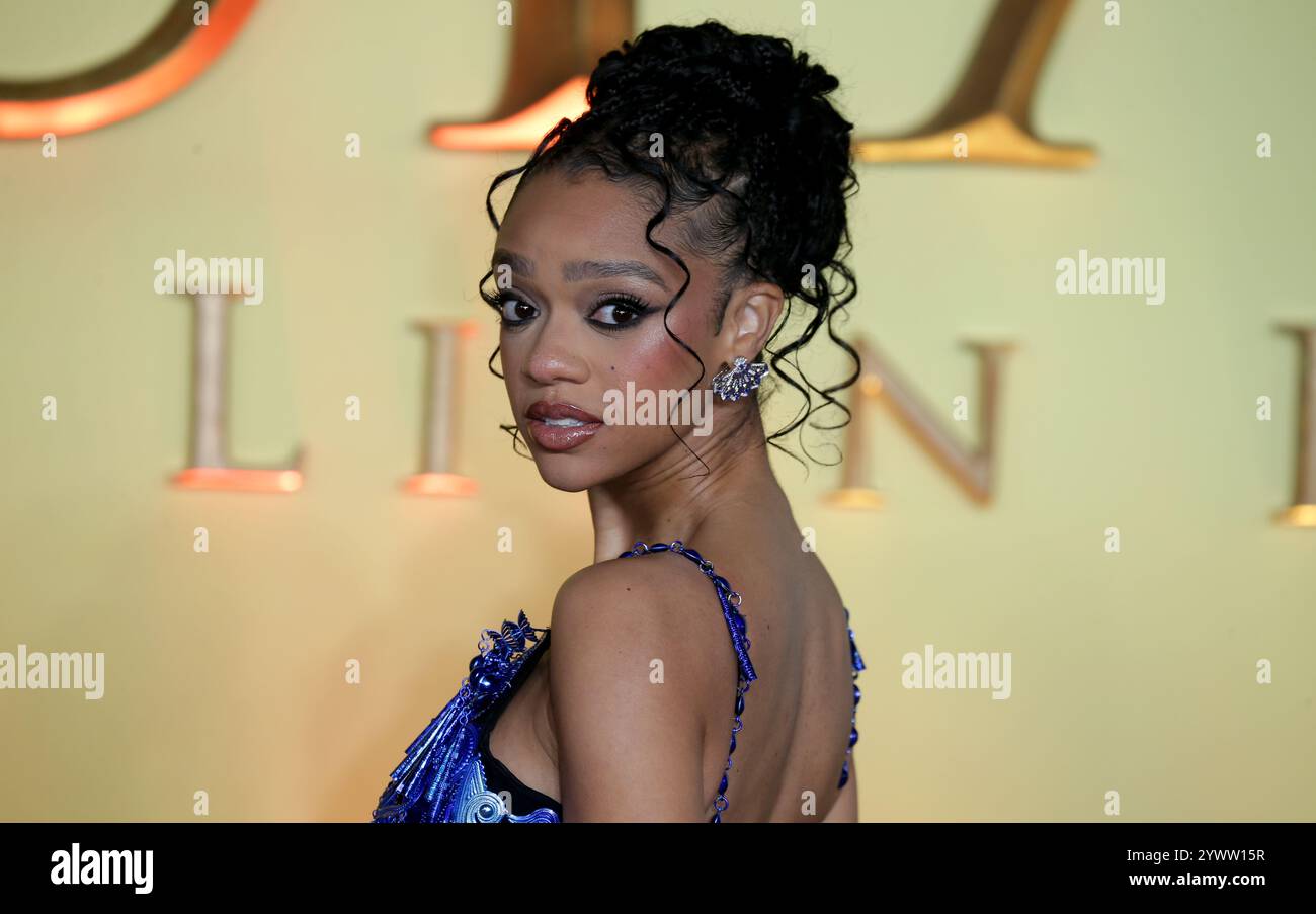 Tiffany Boone attends the "Mufasa: The Lion King" UK Premiere at ...