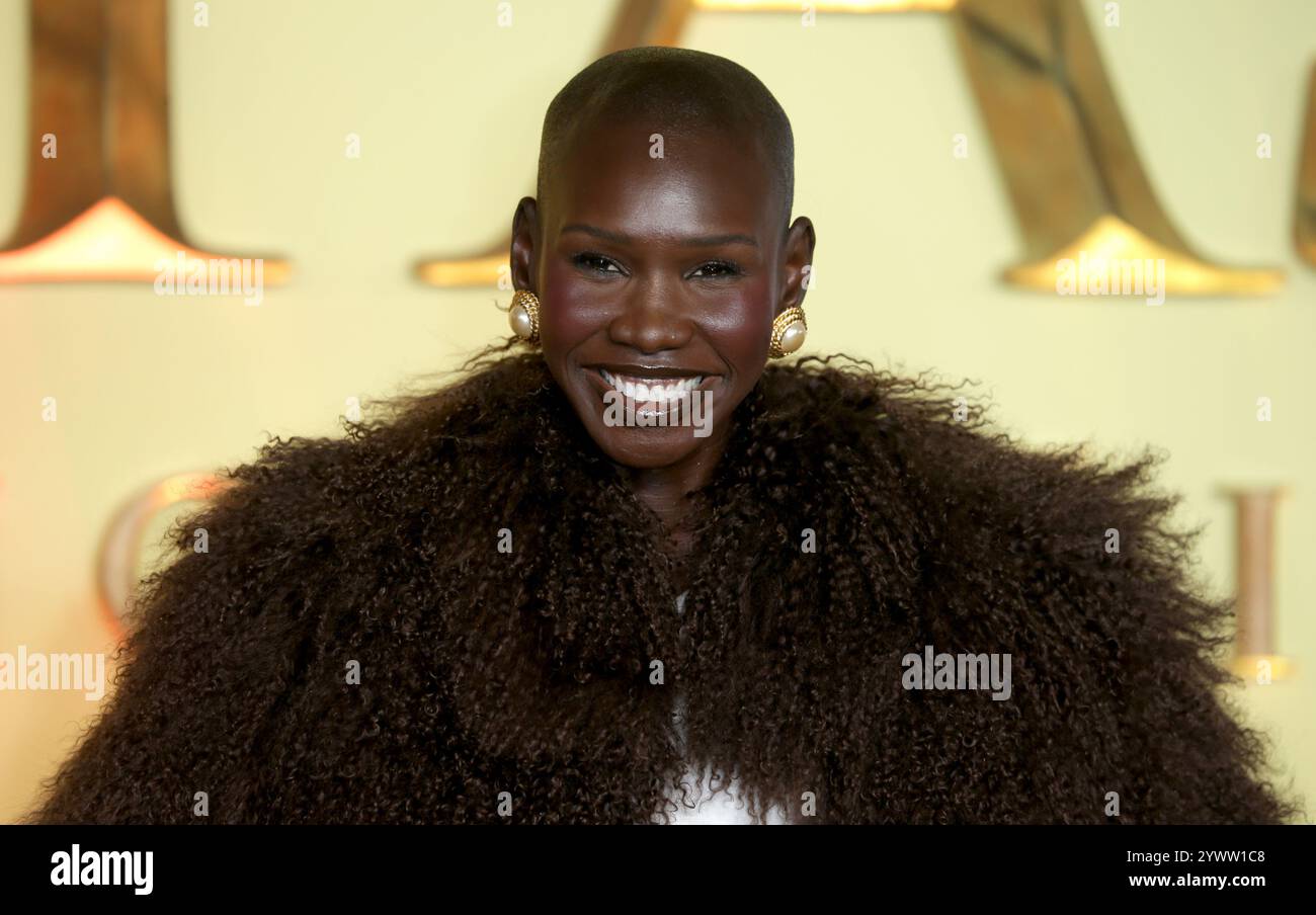 Adot Gak attends the "Mufasa: The Lion King" UK Premiere at Cineworld ...