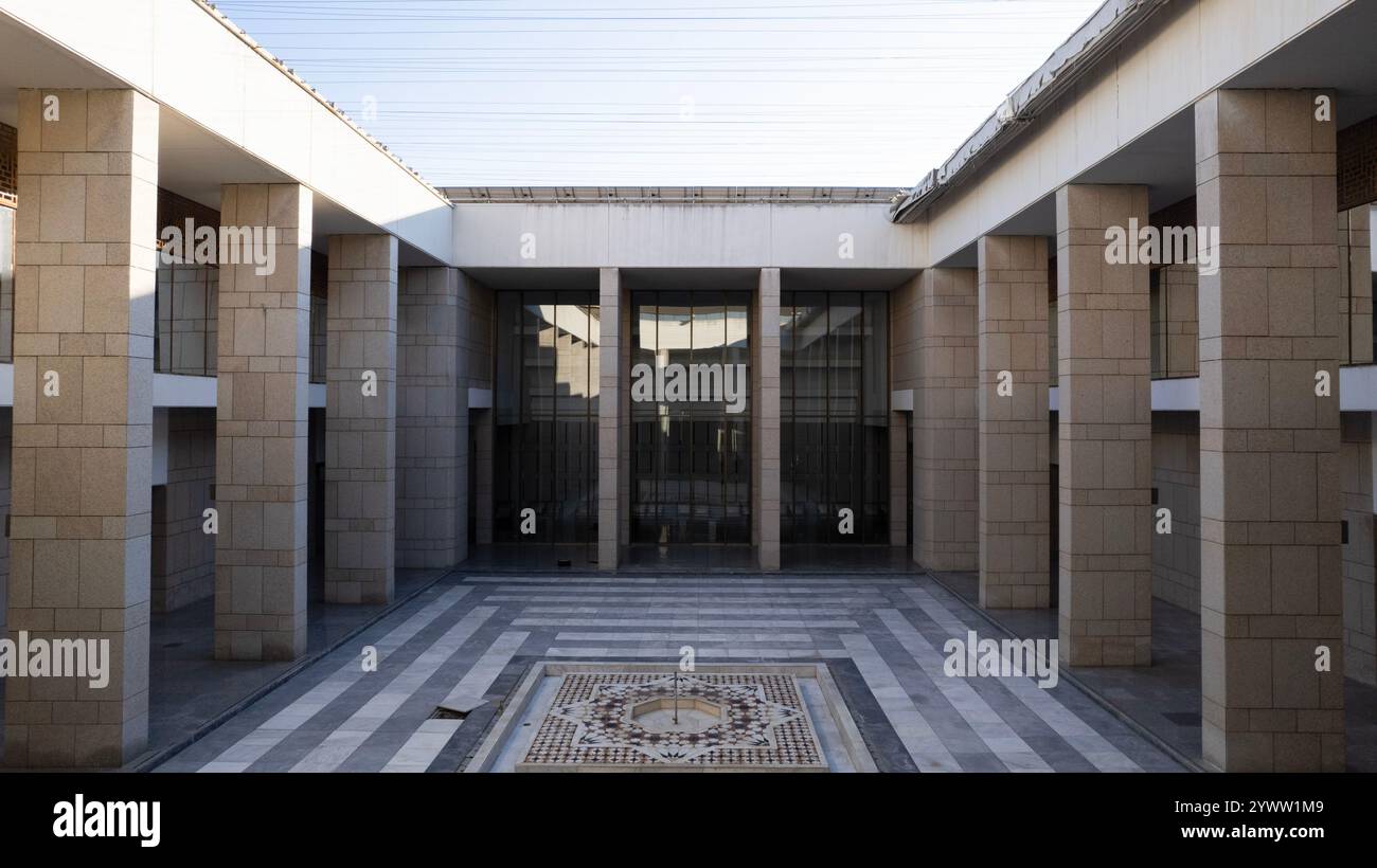 The Syrian opposition inside the Presidential Palace after the fall of ...