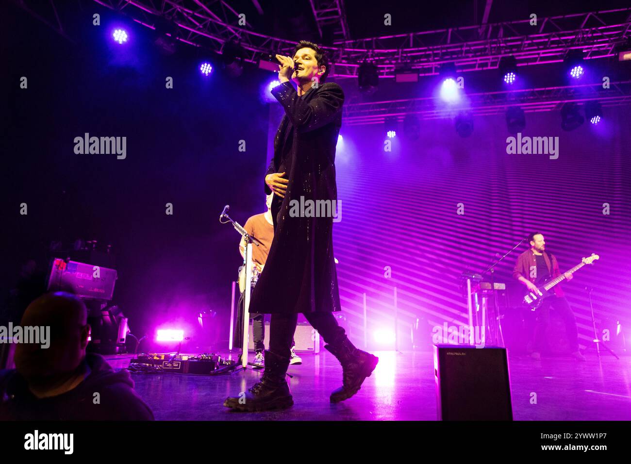 The Script in concerto al Fabrique di Milano. Foto di Davide Merli Stock Photo - Alamy
