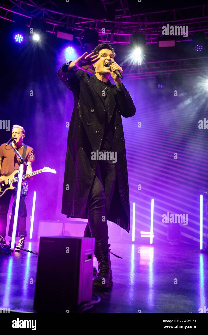 The Script in concerto al Fabrique di Milano. Foto di Davide Merli Stock Photo - Alamy