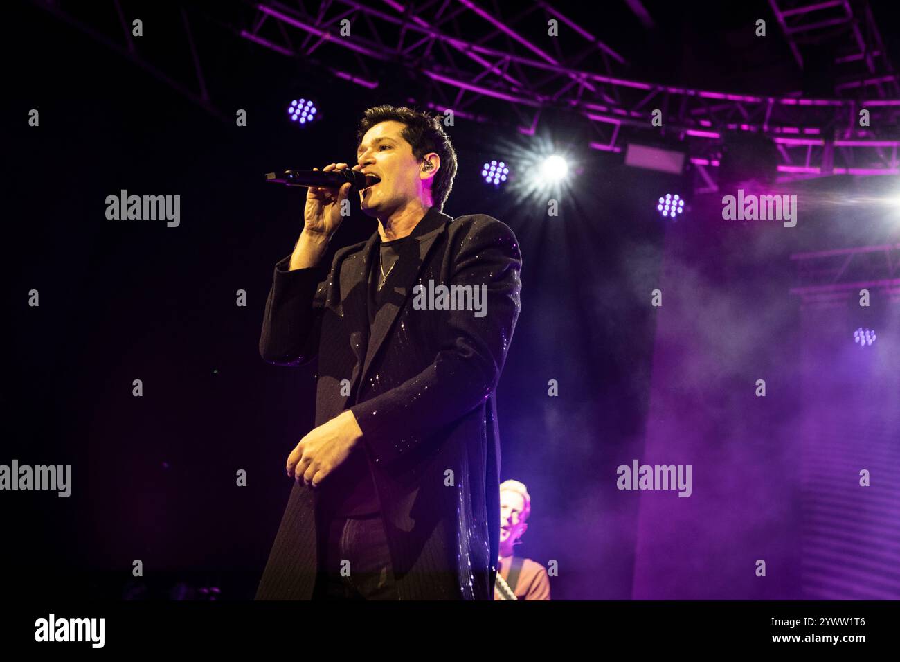 The Script in concerto al Fabrique di Milano. Foto di Davide Merli Stock Photo - Alamy