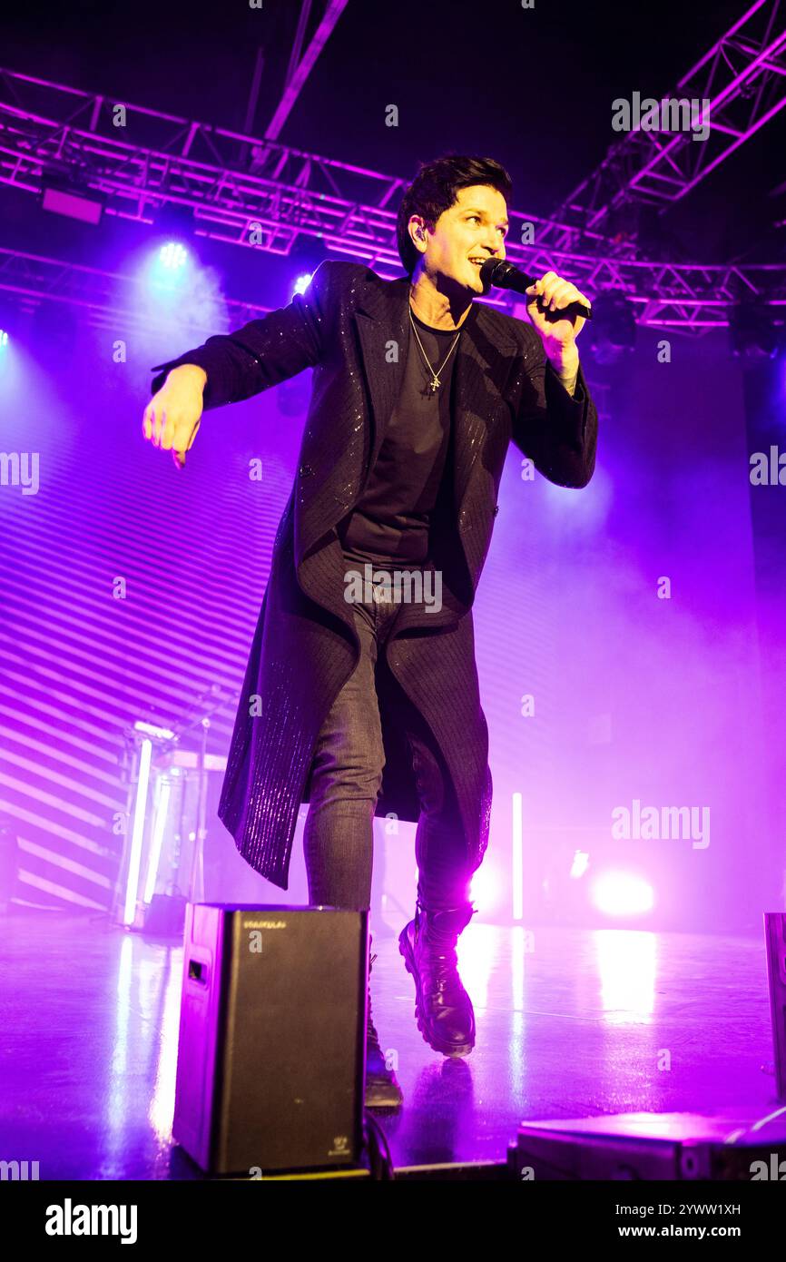 The Script in concerto al Fabrique di Milano. Foto di Davide Merli Stock Photo - Alamy