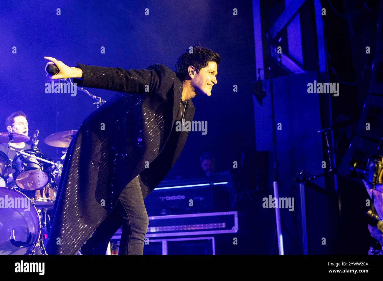 The Script in concerto al Fabrique di Milano. Foto di Davide Merli Stock Photo - Alamy