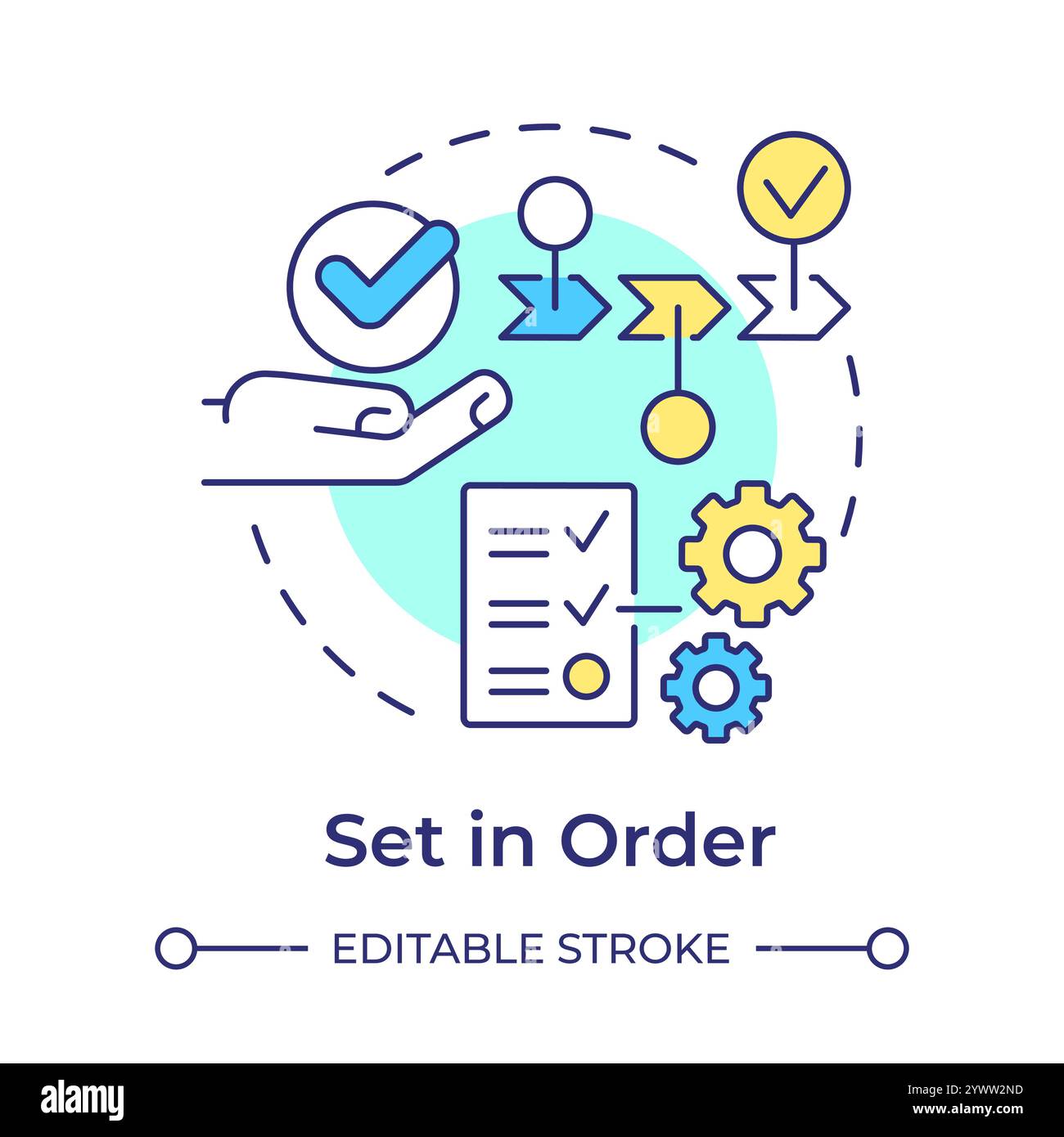 Set in order multi hi-res stock photography and images - Alamy