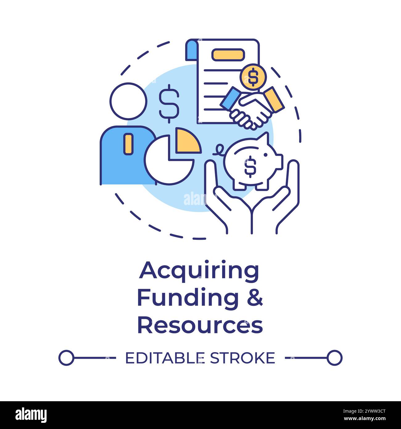 Acquiring information Stock Vector Images - Alamy