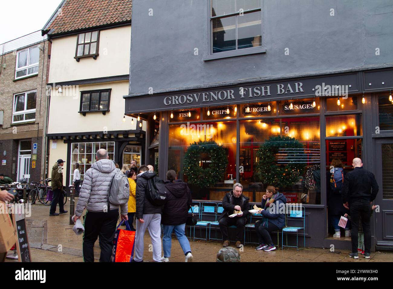 Grosvenor fish bar norwich hi-res stock photography and images - Alamy