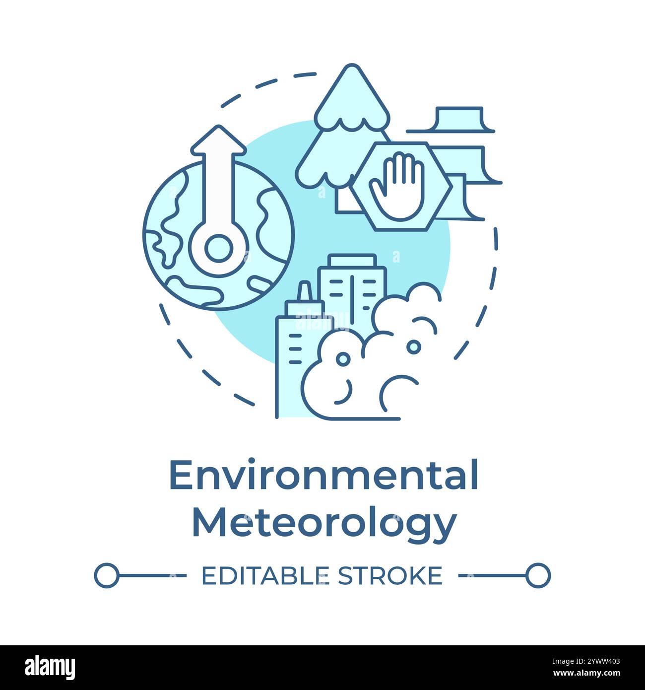 Environmental forecasting Stock Vector Images - Alamy