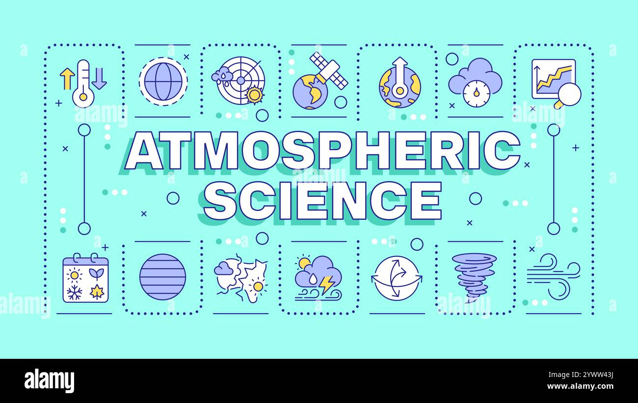Meteorology concept word cloud background Stock Vector Images - Alamy