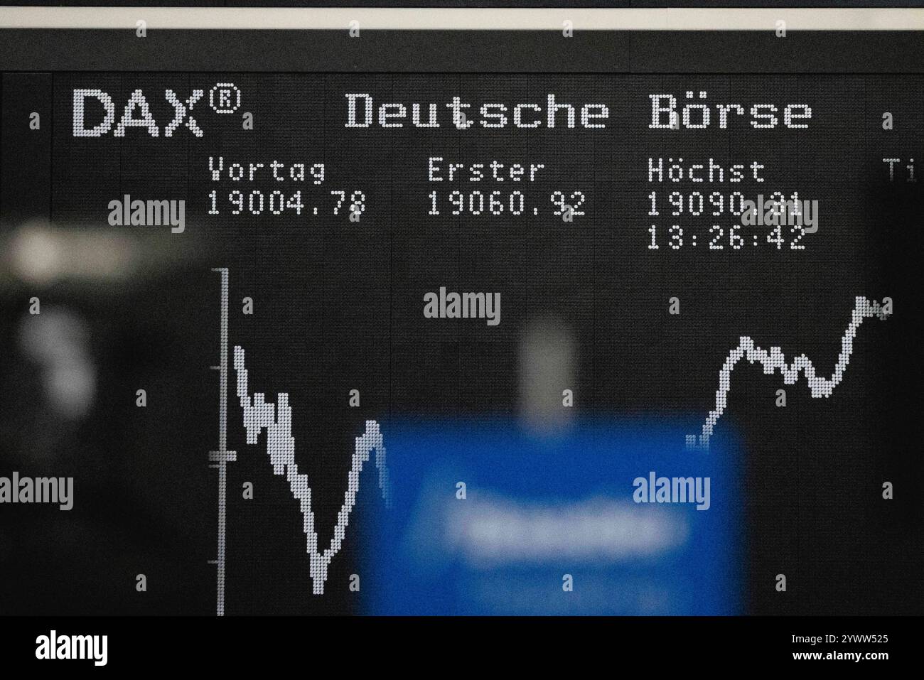 Symbolbild zum Thema Trading. Der Schriftzug DAX Deutscher Aktienindex ...
