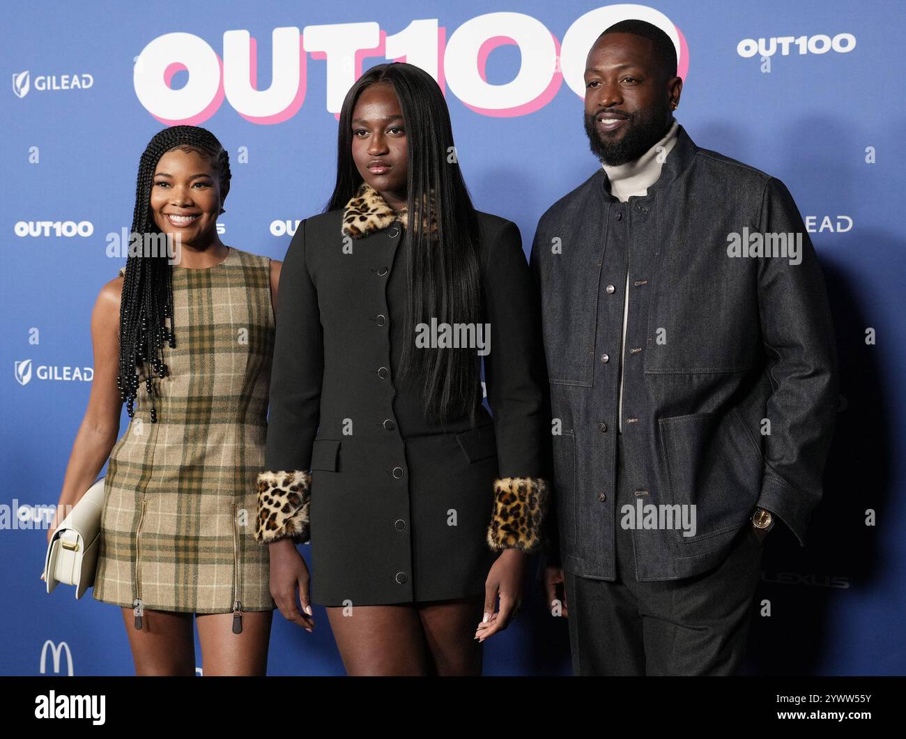 Los Angeles, USA. 11th Dec, 2024. (L-R) Gabrielle Union, Zaya Wade and ...