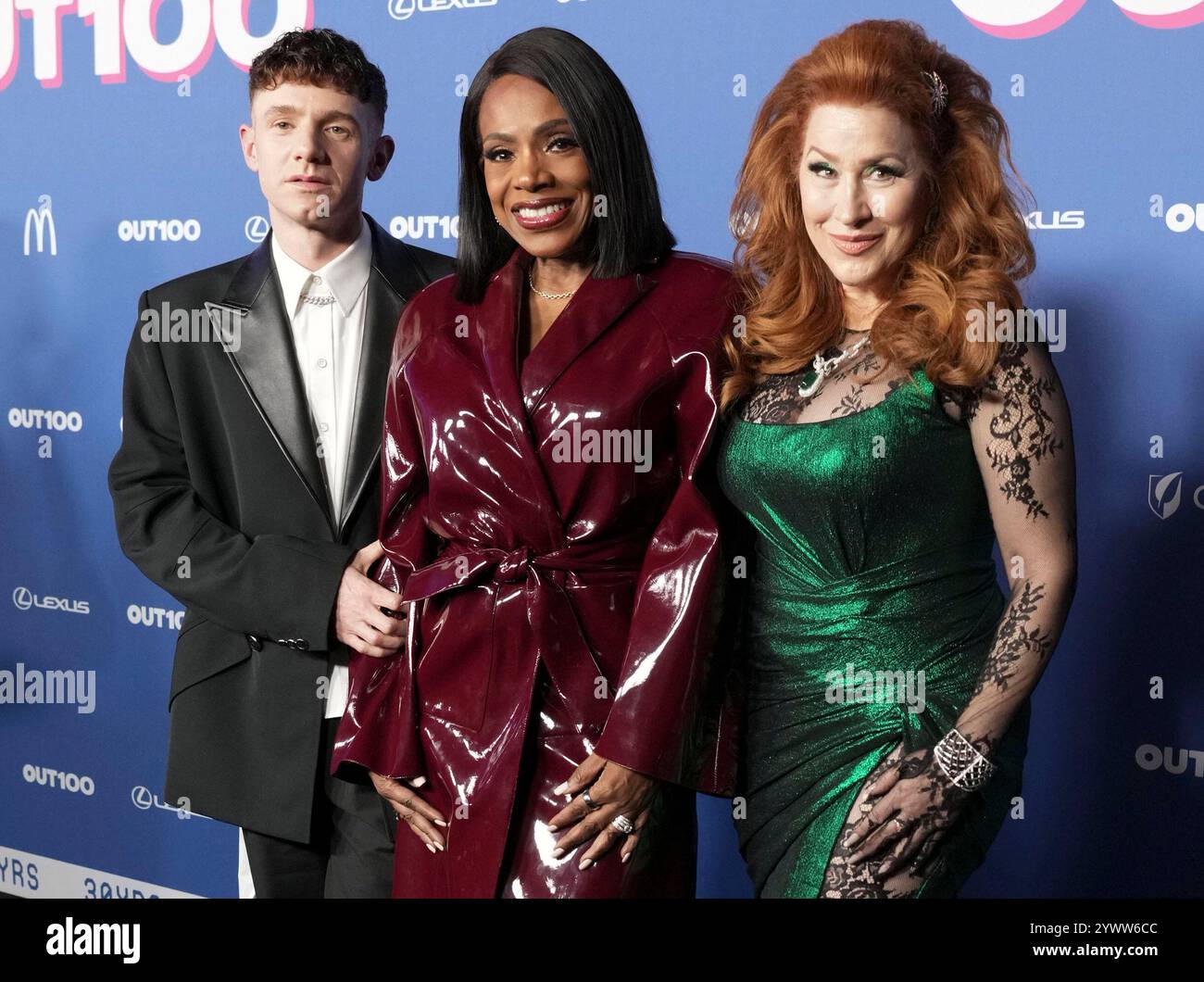Los Angeles, USA. 11th Dec, 2024. (L-R) Chris Perfetti, Sheryl Lee ...