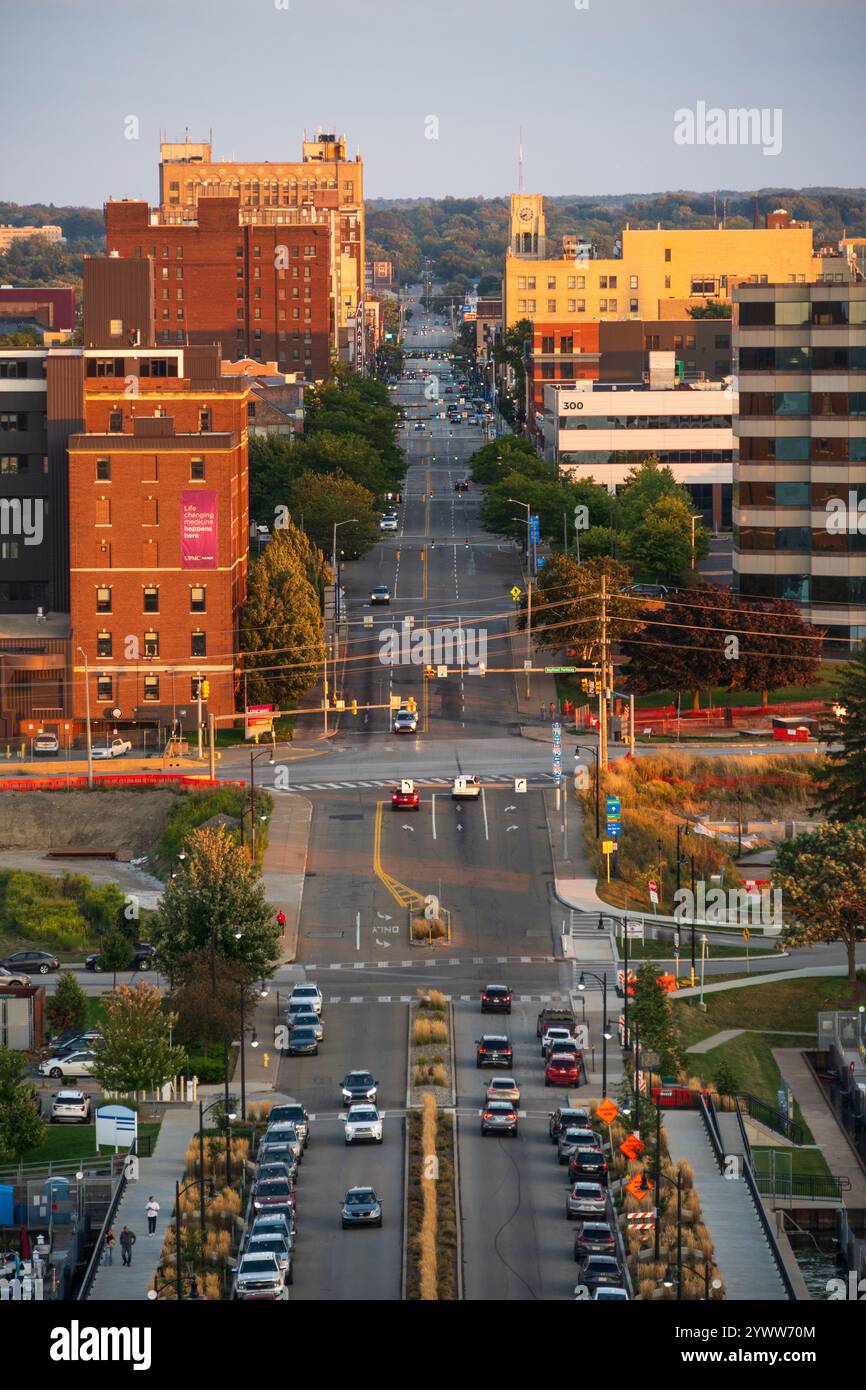 The Bicentennial Tower, located in Erie, Pennsylvania, views of ...