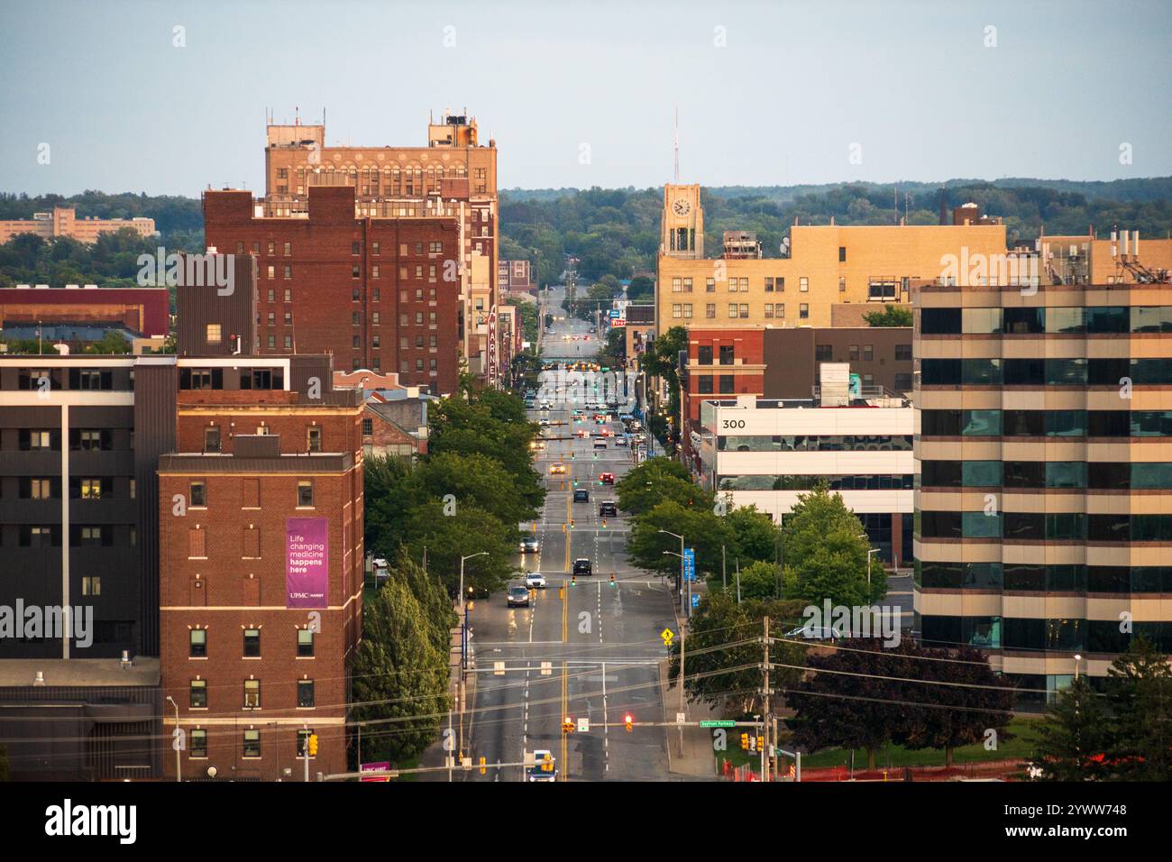 The Bicentennial Tower, located in Erie, Pennsylvania, views of ...
