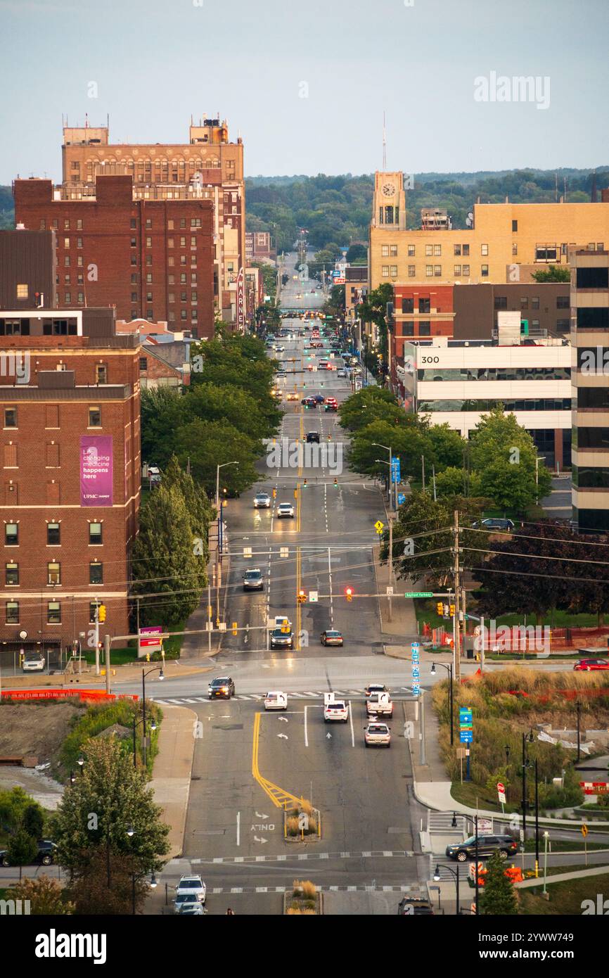 The Bicentennial Tower, located in Erie, Pennsylvania, views of ...