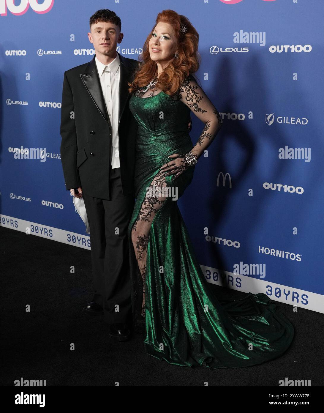 Los Angeles, USA. 11th Dec, 2024. (L-R) Chris Perfetti and Lisa Ann ...