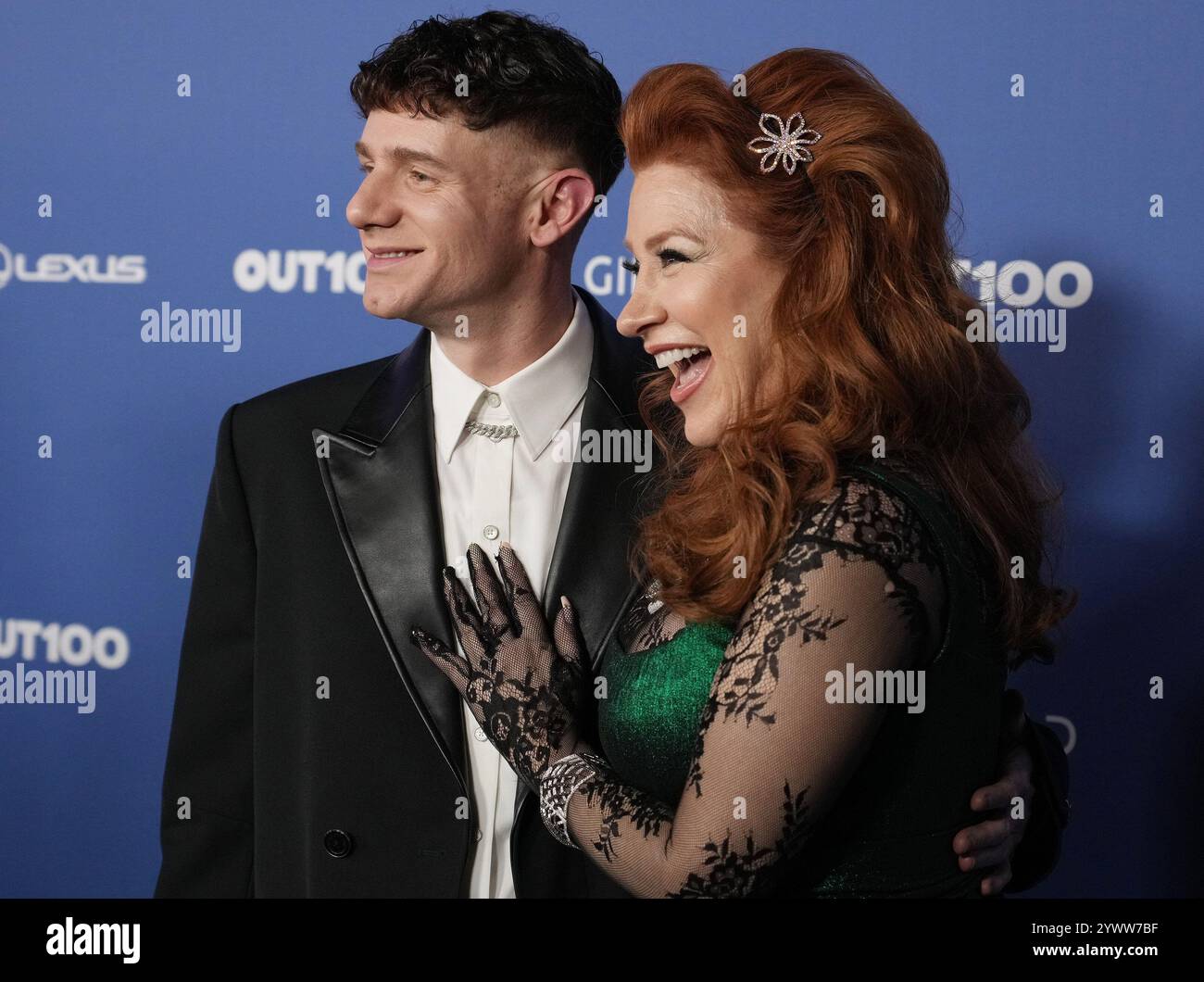 Los Angeles, USA. 11th Dec, 2024. (L-R) Chris Perfetti and Lisa Ann ...