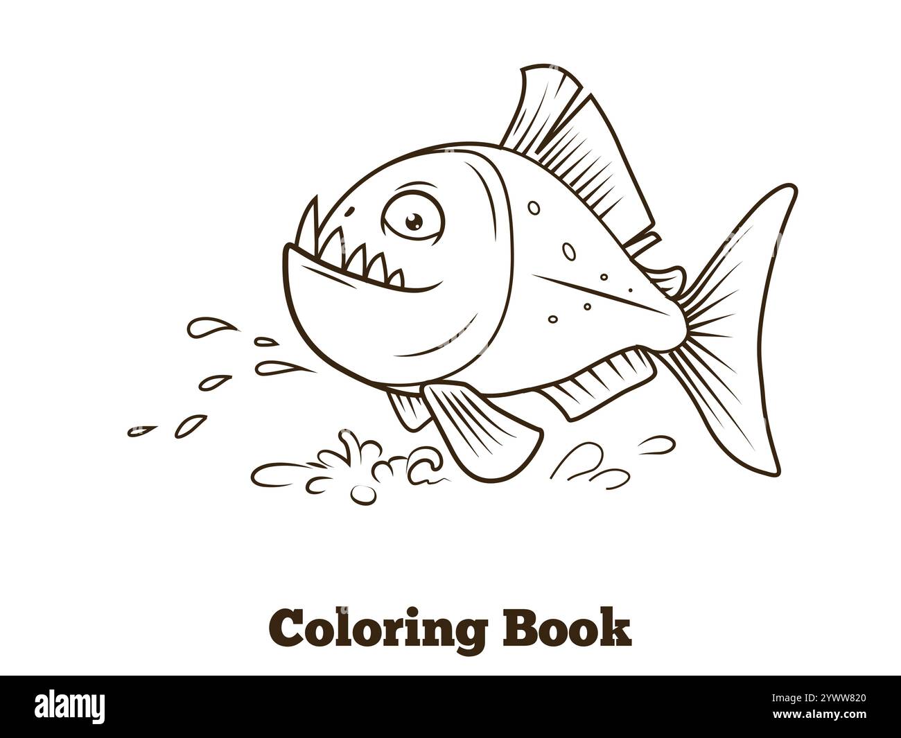 Educational fish vector hi-res stock photography and images - Alamy