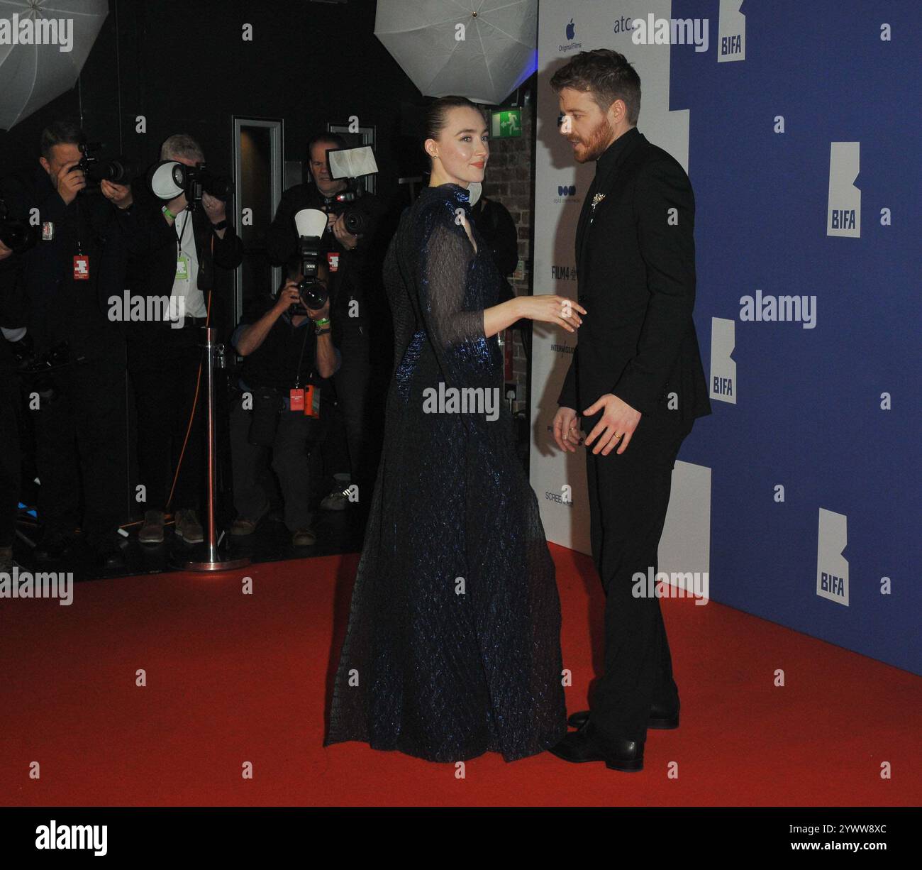 Jack lowden saoirse hi-res stock photography and images - Alamy