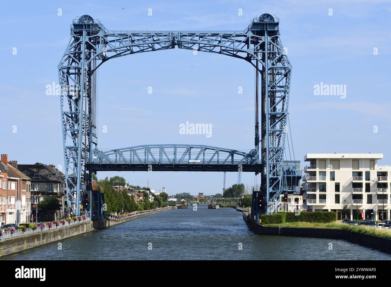Brussels scheldt maritim canal hi-res stock photography and images - Alamy