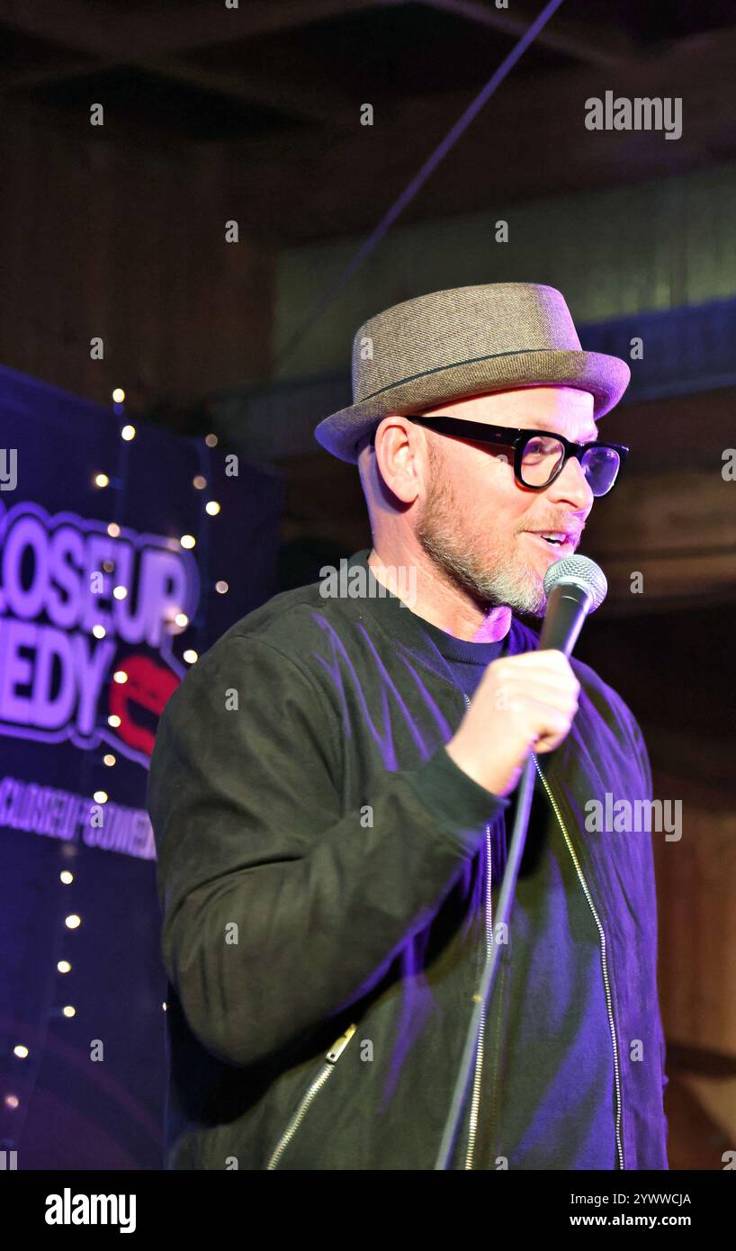 Dan Nightingale at Comedy Night at Herbert's Yard, Longbridge ...